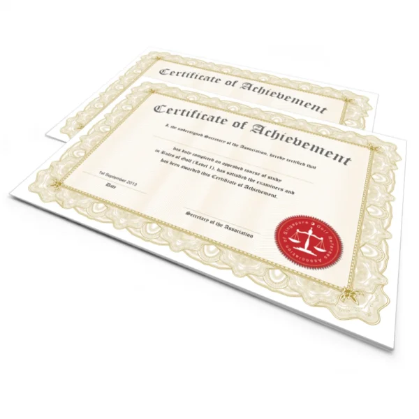 Certificates Printing Singapore | Custom Certificate Printing